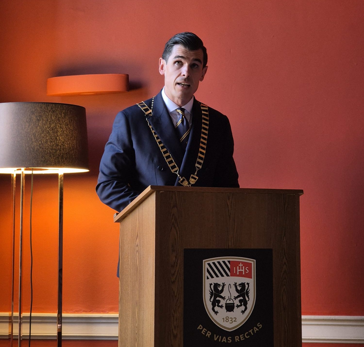 President Cathal J Barry's AGM Speech - Belvedere Union